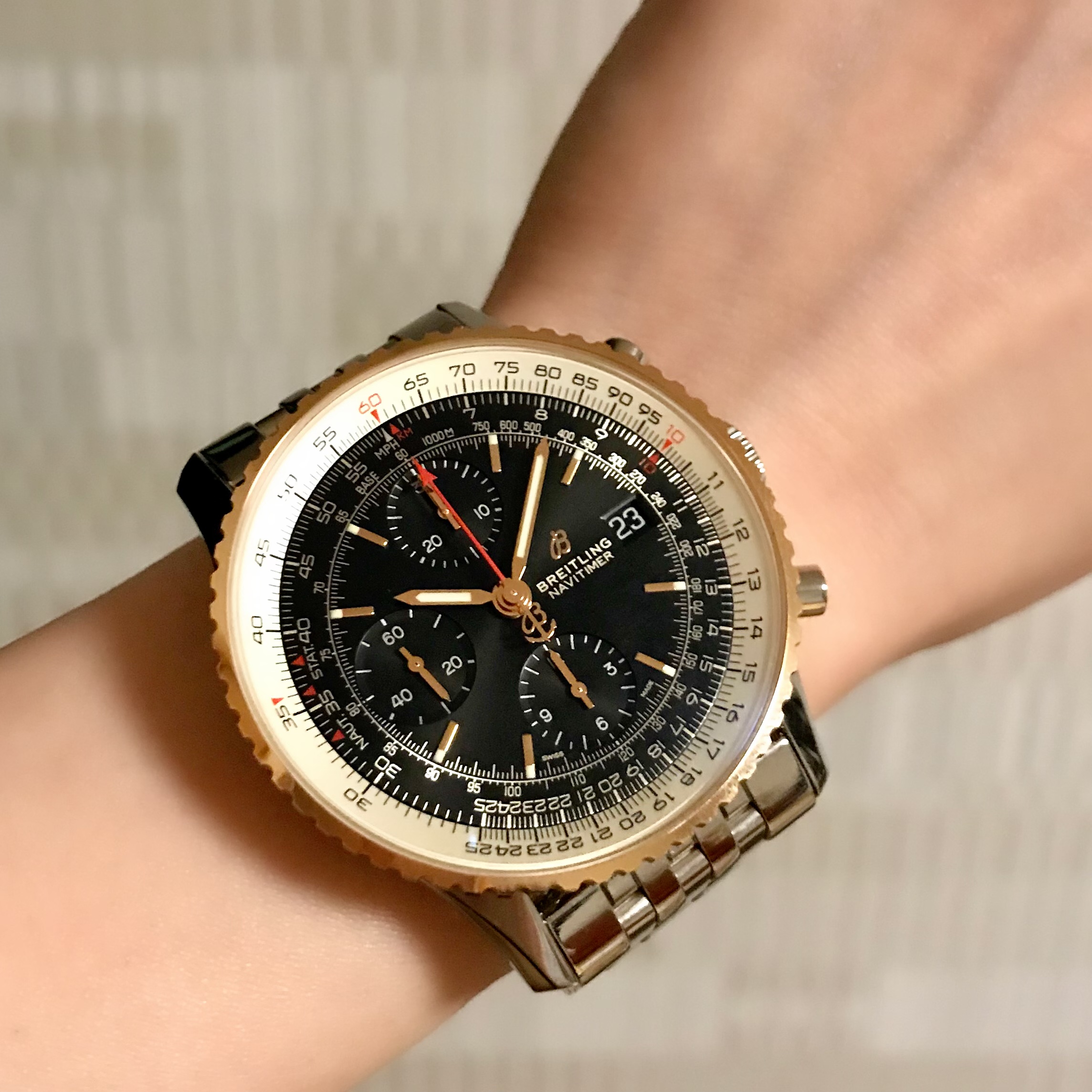☆BREITLINGマスターへの道！！☆番外編②〜GETして一ヶ月〜 - THREEC | ウブロ,オメガ,カルティエ,タグホイヤー,ブライトリングなど高級時計やメガネなどの正規代理店です ...